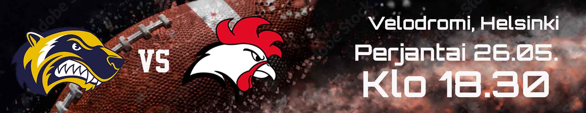 Wolverines - Roosters 26.05.2023 - Vaahteraliiga